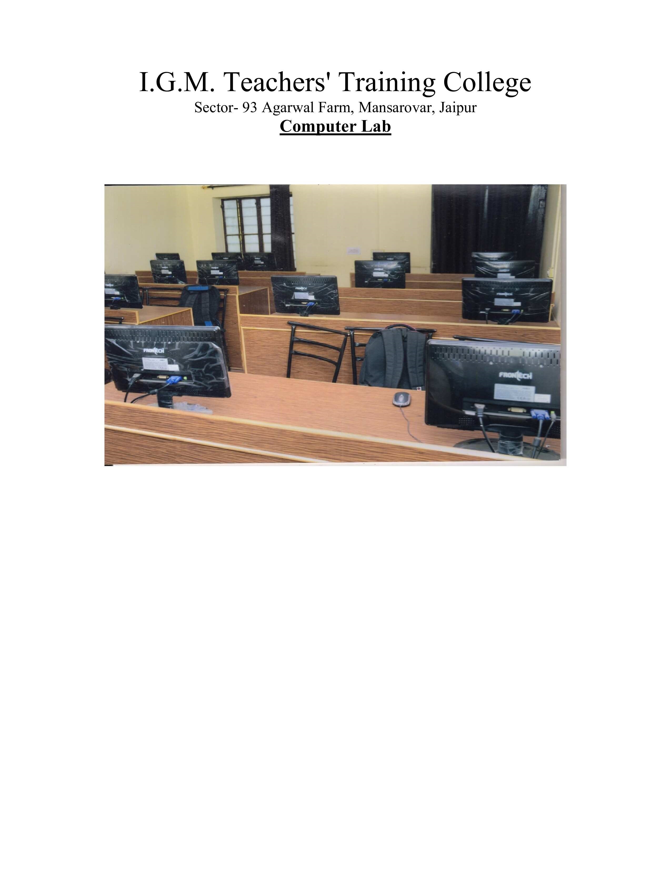 Geo-Tagged Photographs | IGM Teacher’s Training College